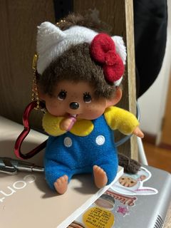 Hello Kitty x Monchhichi (Bebichhichi) and Monchhichi M Beige Boy ...