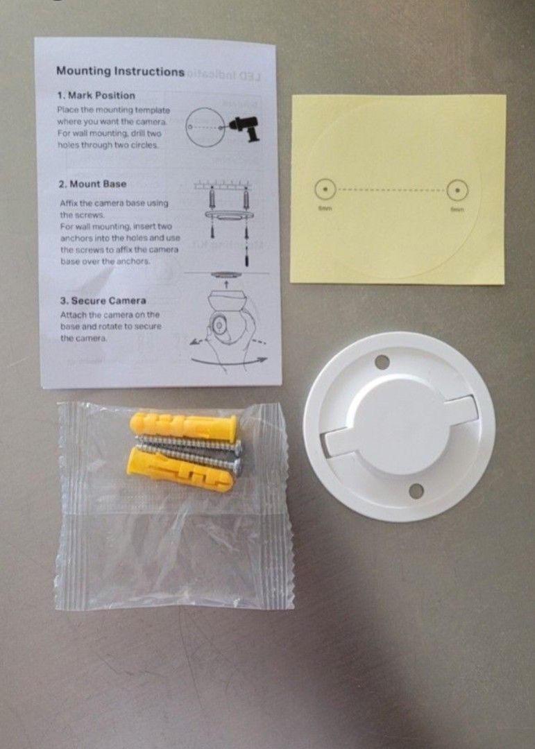 Mount Your Tapo Pan & Tilt TC70, TC71, TC72 Tapo C200, Tapo C210, C220 ...