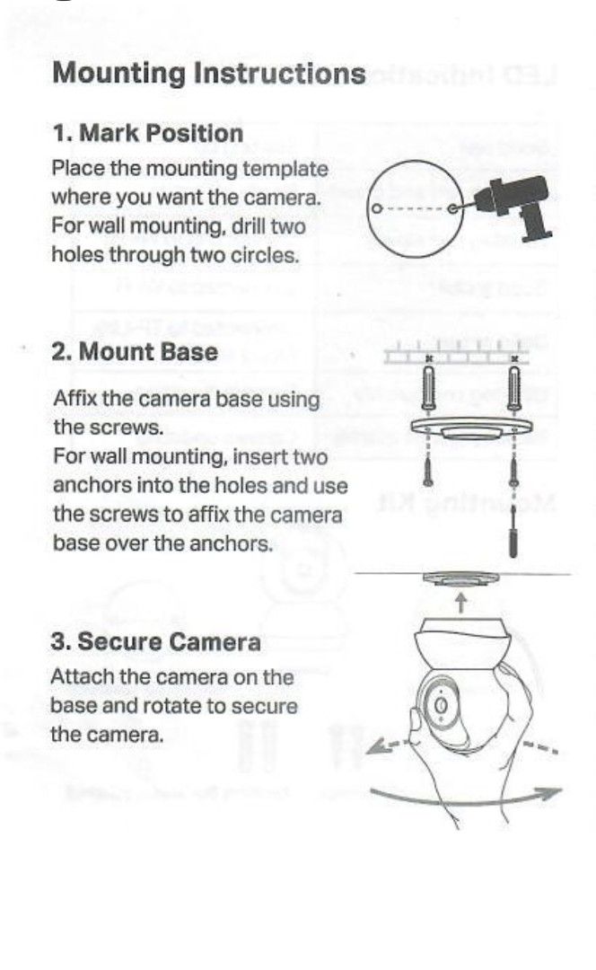Mount Your Tapo Pan & Tilt TC70, TC71, TC72 Tapo C200, Tapo C210, C220 ...