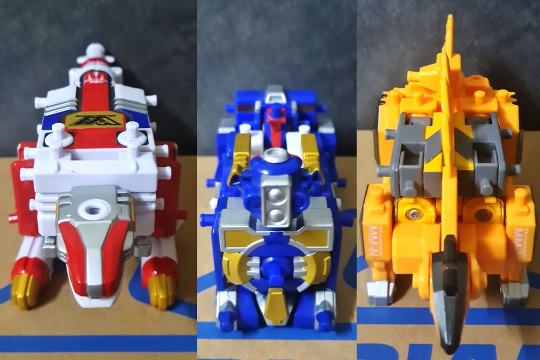 Mugenbine (Galaxy Rex, Heat Tricera, Needle Stego), Hobbies & Toys ...