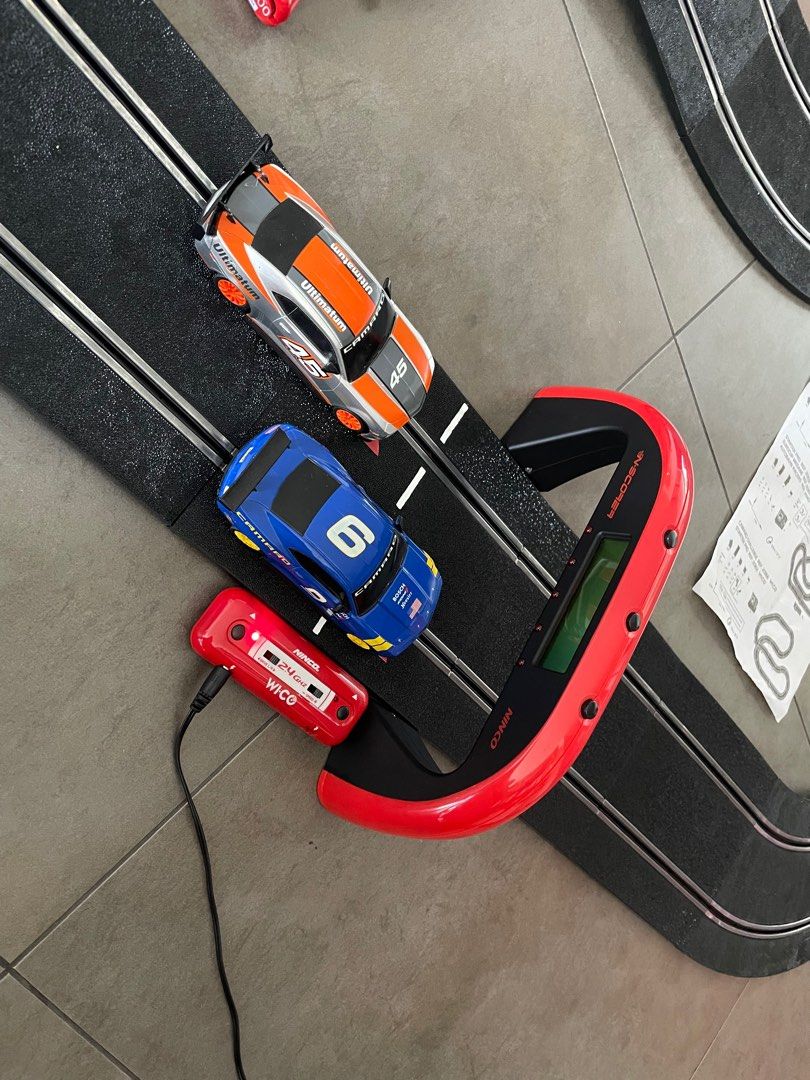 Ninco Camaro Challenge Wi-Co 2.4 GHz Slot Car Set + Ninco N-Scorer (new ...