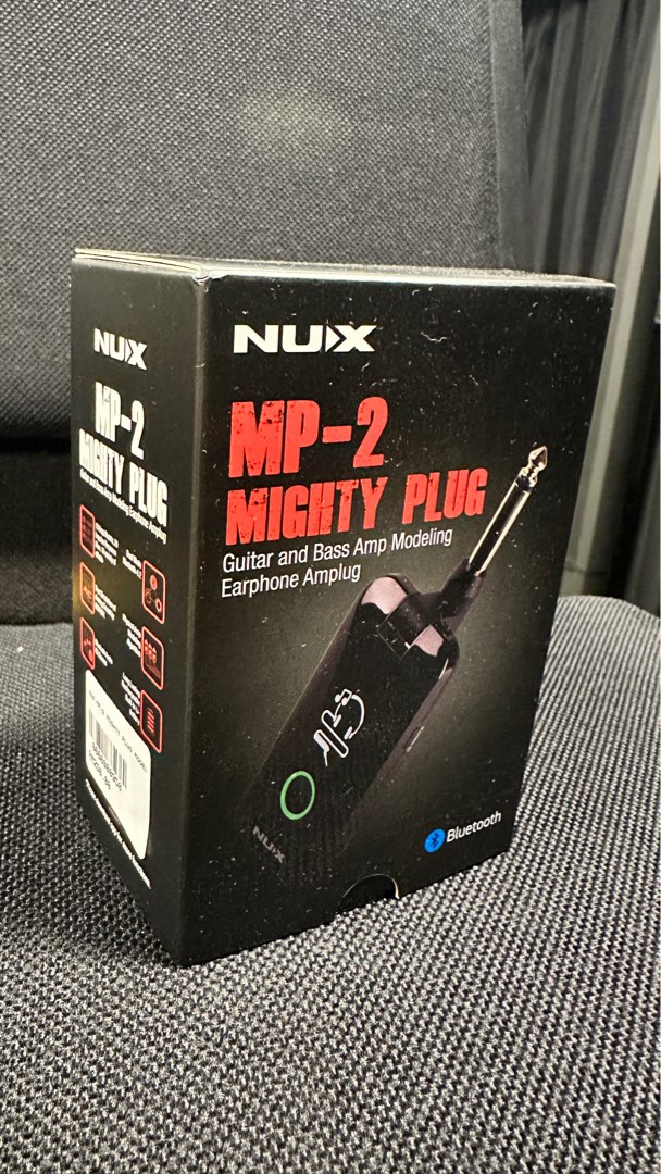 NUX MP-2 Mighty Plug Guitar and Bass Amp Modeling, Hobbies & Toys ...