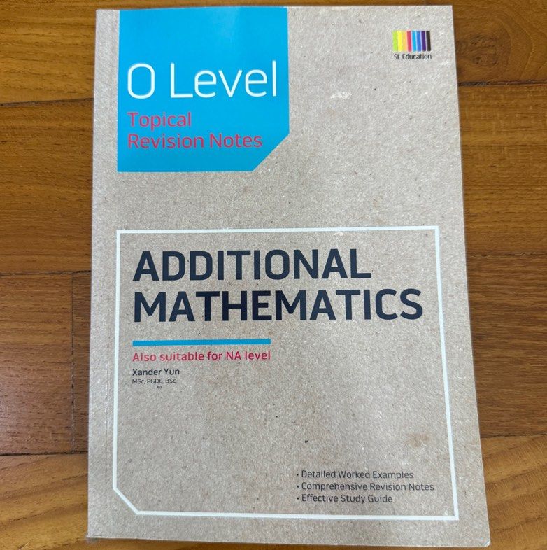 O Level Additional Mathematics Topical Revision Notes, Hobbies & Toys ...