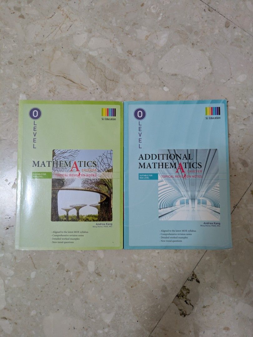 O Level Mathematics & Additional Mathematics Topical Revision Notes ...