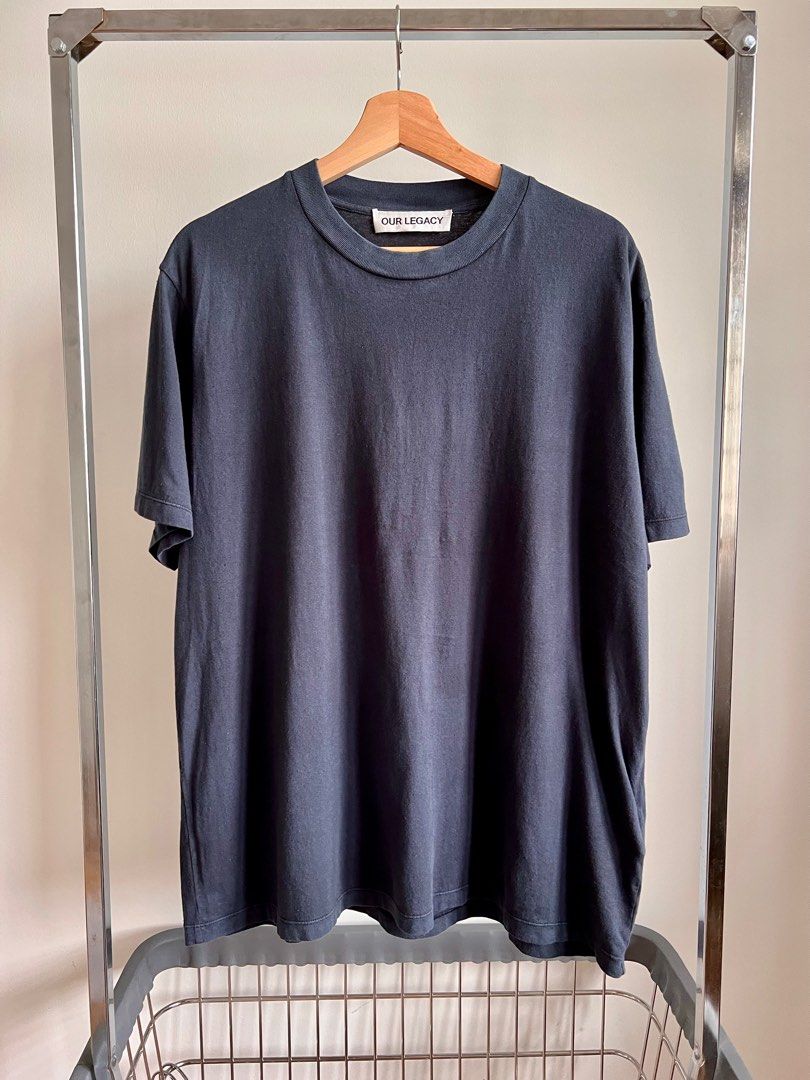 Our Legacy BOX T-SHIRT Worn Blue Legacy Jersey, Men's Fashion, Tops ...