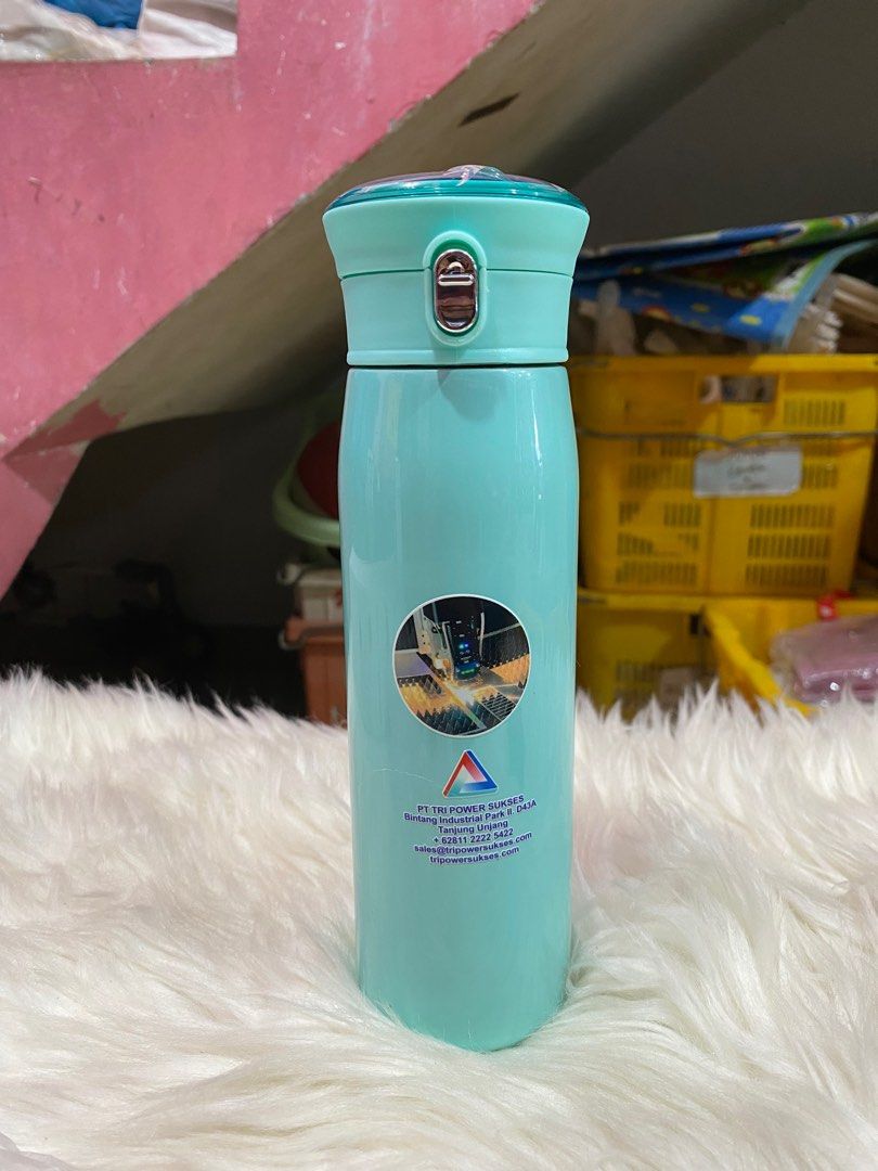 New botol minum warna hijau merek pt power sukses 350ml, Barang Yang ...