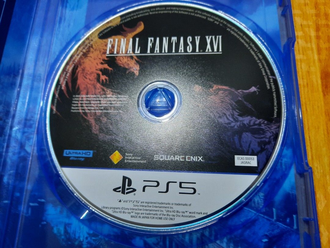 Playstation 5 Game AEW & Final Fantasy XVI bundle, Video Gaming, Video ...