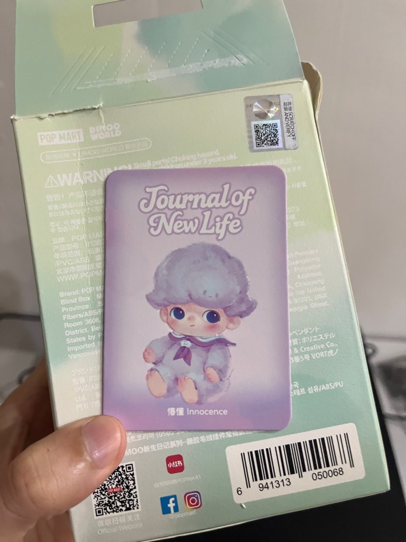popmart dimoo journal of new life innocence, Hobbies & Toys, Toys ...