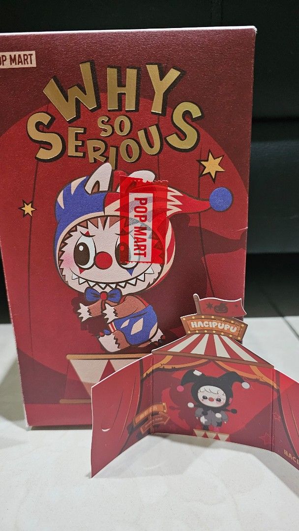 Popmart Why So Serious - Shadow Joker (hacipupu), Hobbies & Toys, Toys ...