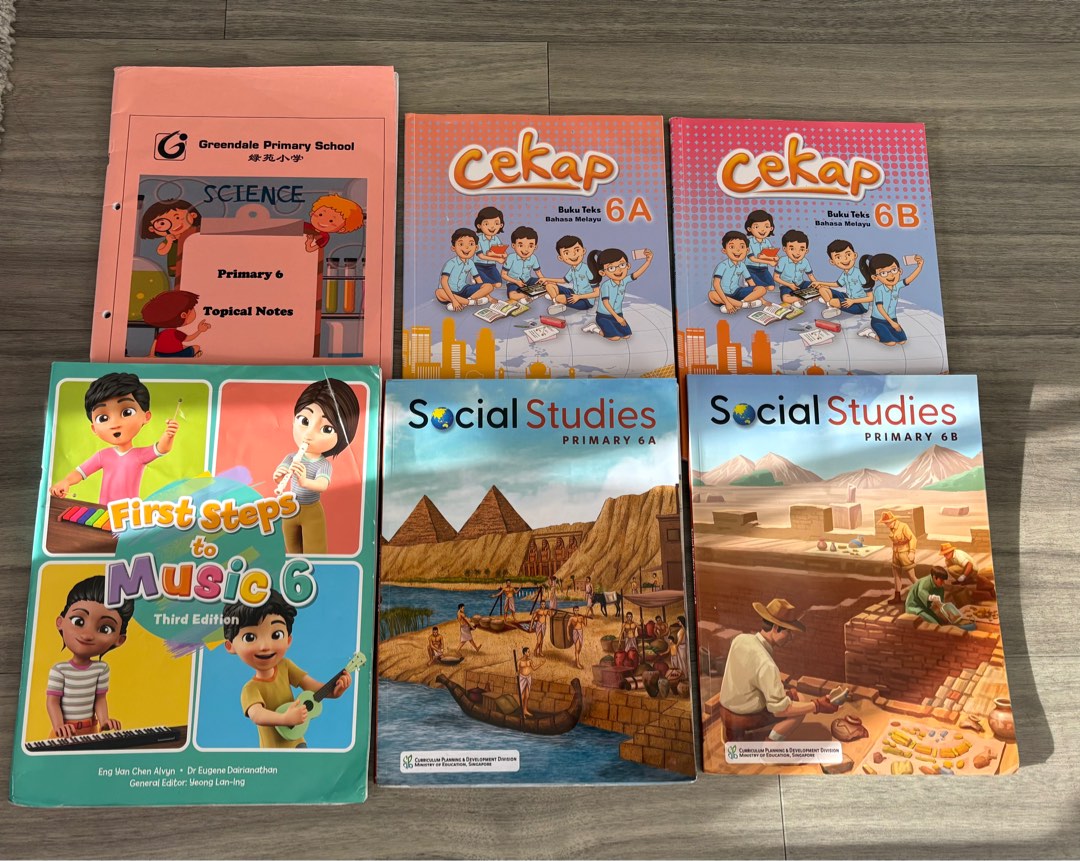 Primary School Textbooks - Science, Bahasa Melayu, Social Studies ...