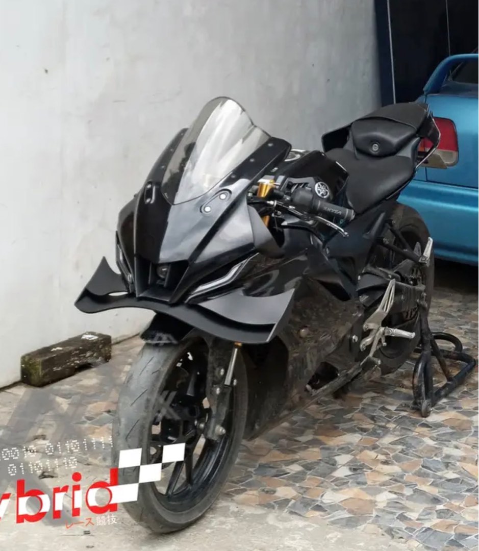 R15 v4 MOTOGP DOUBLE WINGLET, Motorcycles, Motorcycle Accessories on ...