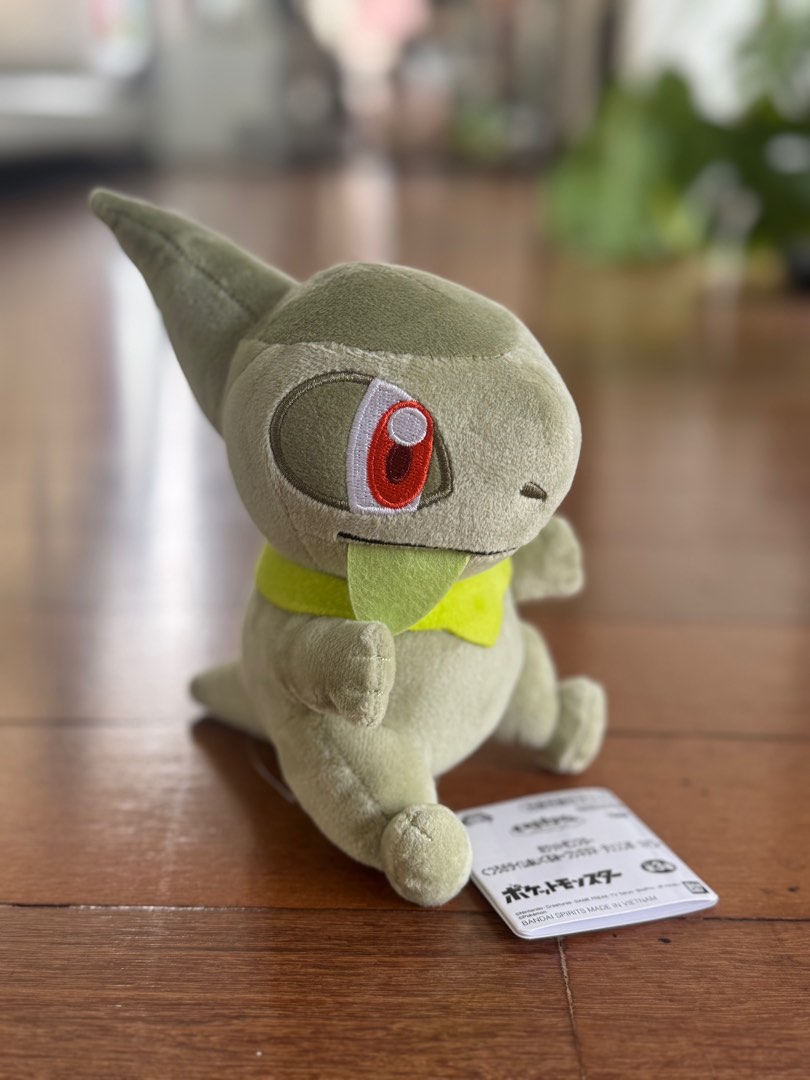 (Rare) Authentic Axew Pokemon Relax Plush Toy Bandai Stuffed Toy ...