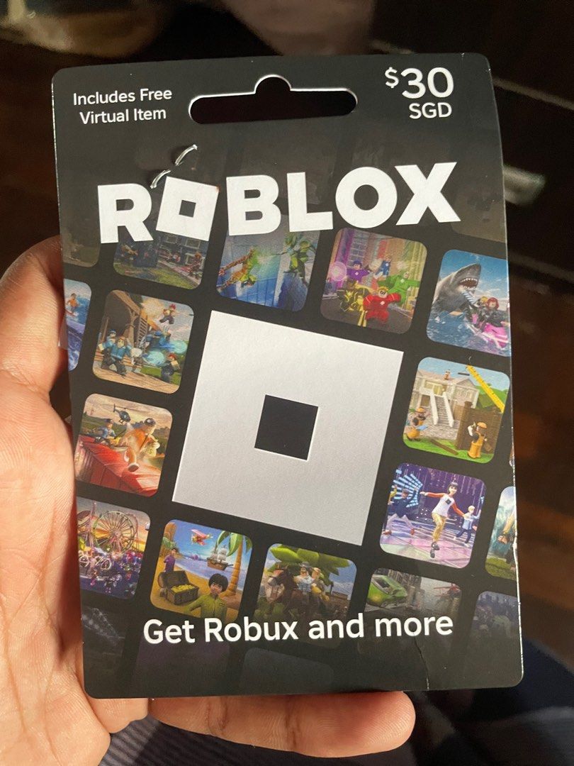 Roblox Gift Card $30, Video Gaming, Gaming Accessories, Game Gift Cards ...