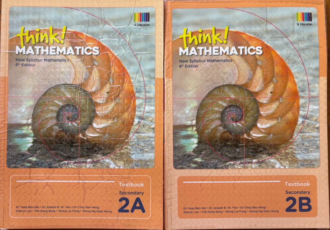 Sec 2 think! Math Textbook (2A+2B), Hobbies & Toys, Books & Magazines ...
