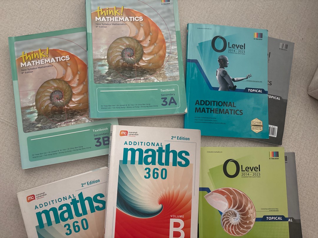 Secondary Math Textbooks - Think! Mathematics, Additional Maths 360 ...