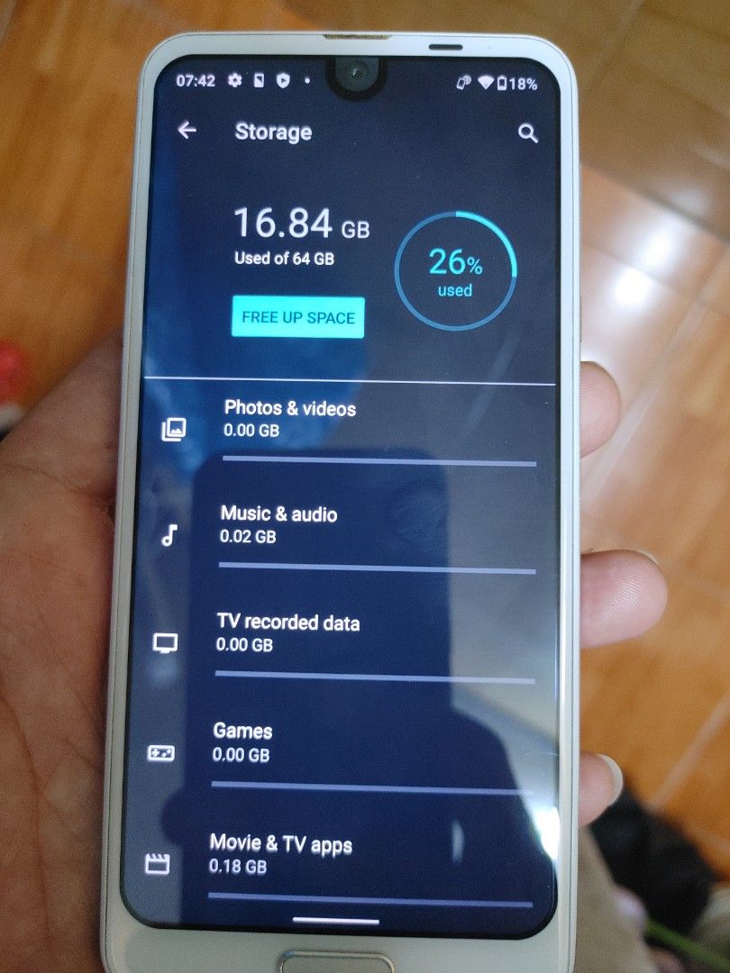 Sharp Aquos R2 (4+64GB) original secondhand (Not Docomo), Mobile Phones ...