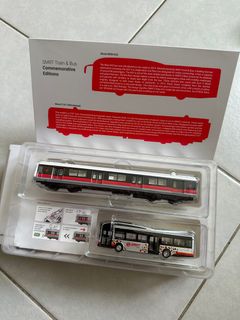 (WTT) SMRT Train & Bus Commemorative Edition Set, Hobbies & Toys ...