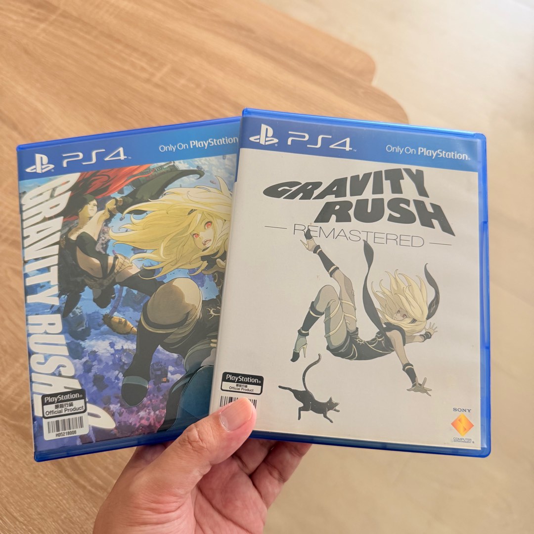 Sony PS4 Game - Gravity Rush Remastered & Gravity Rush 2, Video Gaming ...