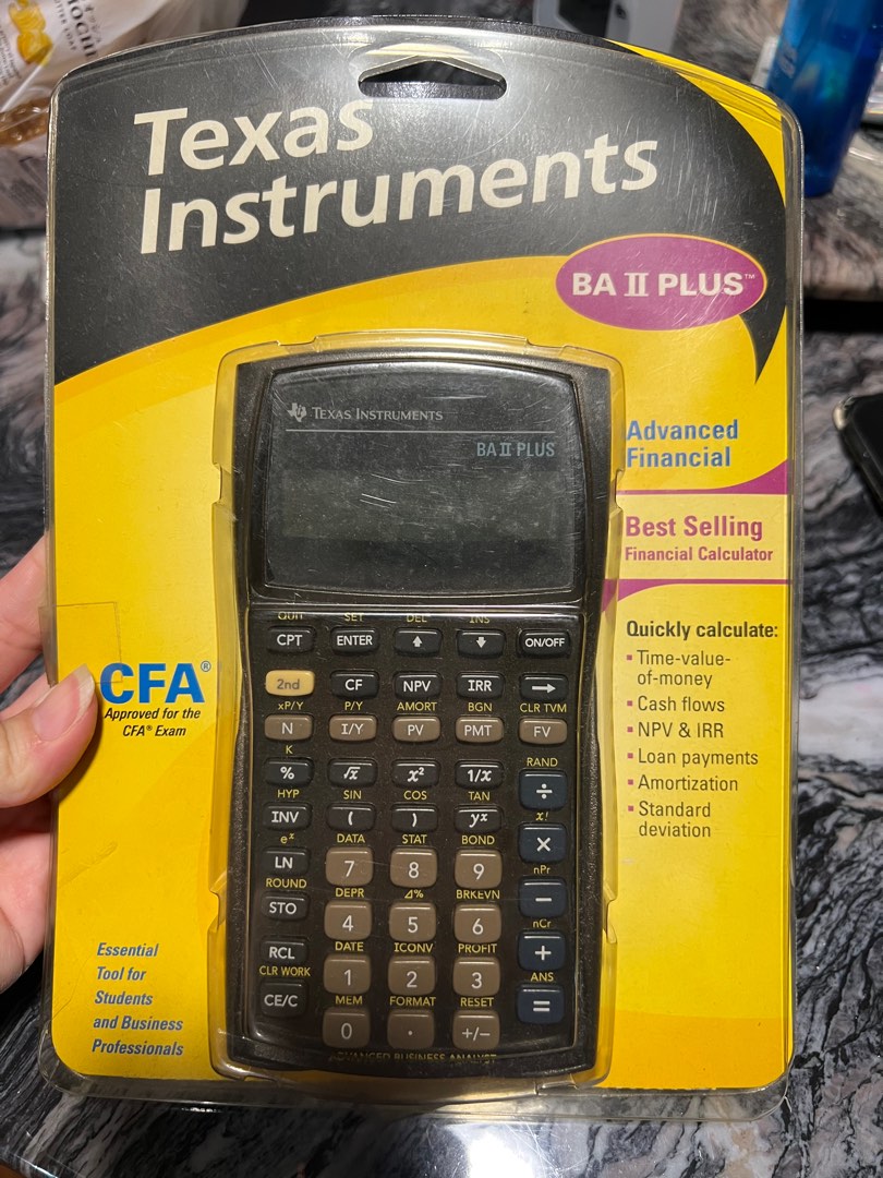 Texas Instruments Financial Calculator, Mobile Phones & Gadgets, Other ...