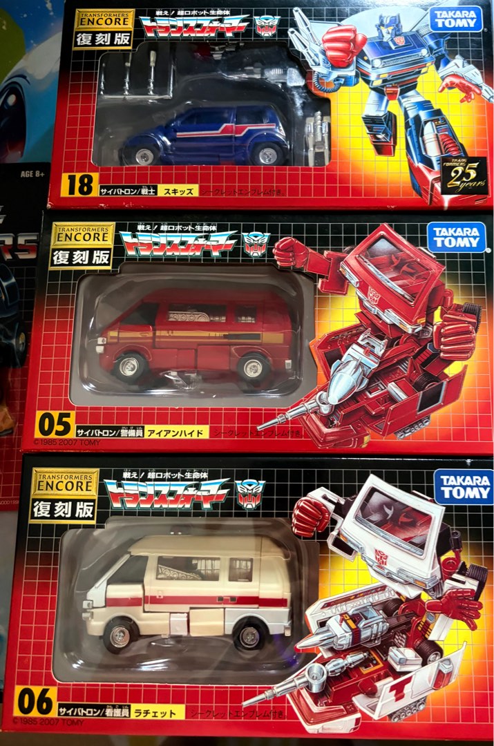 Transformers Encore Skids, Ironhide, and Ratchet, Hobbies & Toys, Toys ...