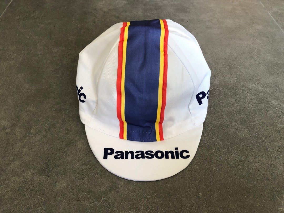 Vintage Retro Panasonic Cycling Cap Mtb Mountain Bike Gravel Touring Commuter Steel Bicycle Not ...
