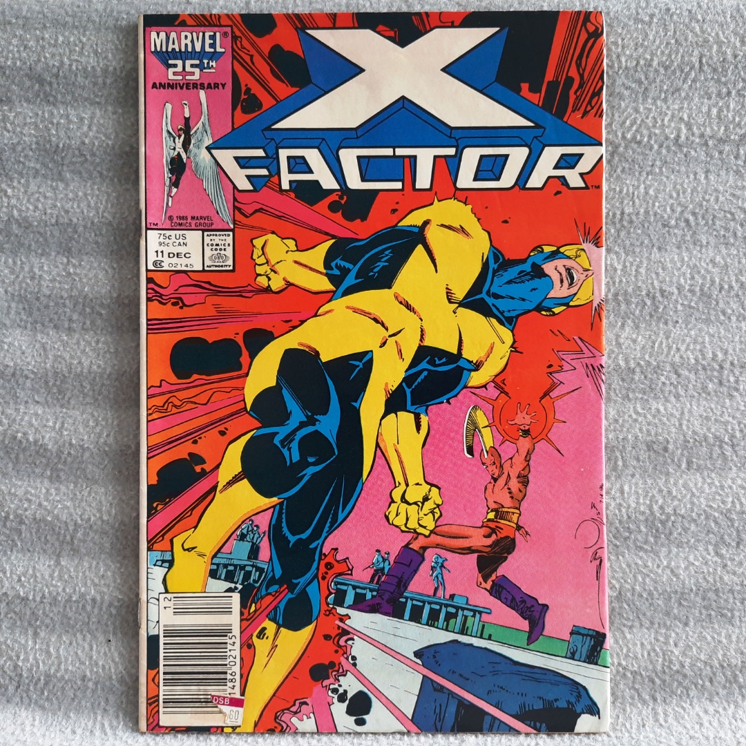X-Factor #11 Newsstasnd (1st Series Marvel Comics) Louise Simonson ...