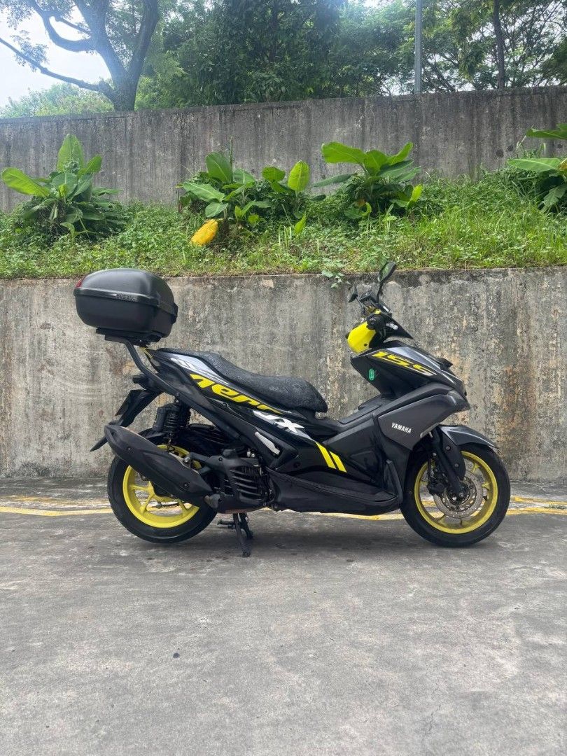 Yamaha Aerox 155 (Key Ver Coe Expiry 2029), Motorcycles, Motorcycles ...