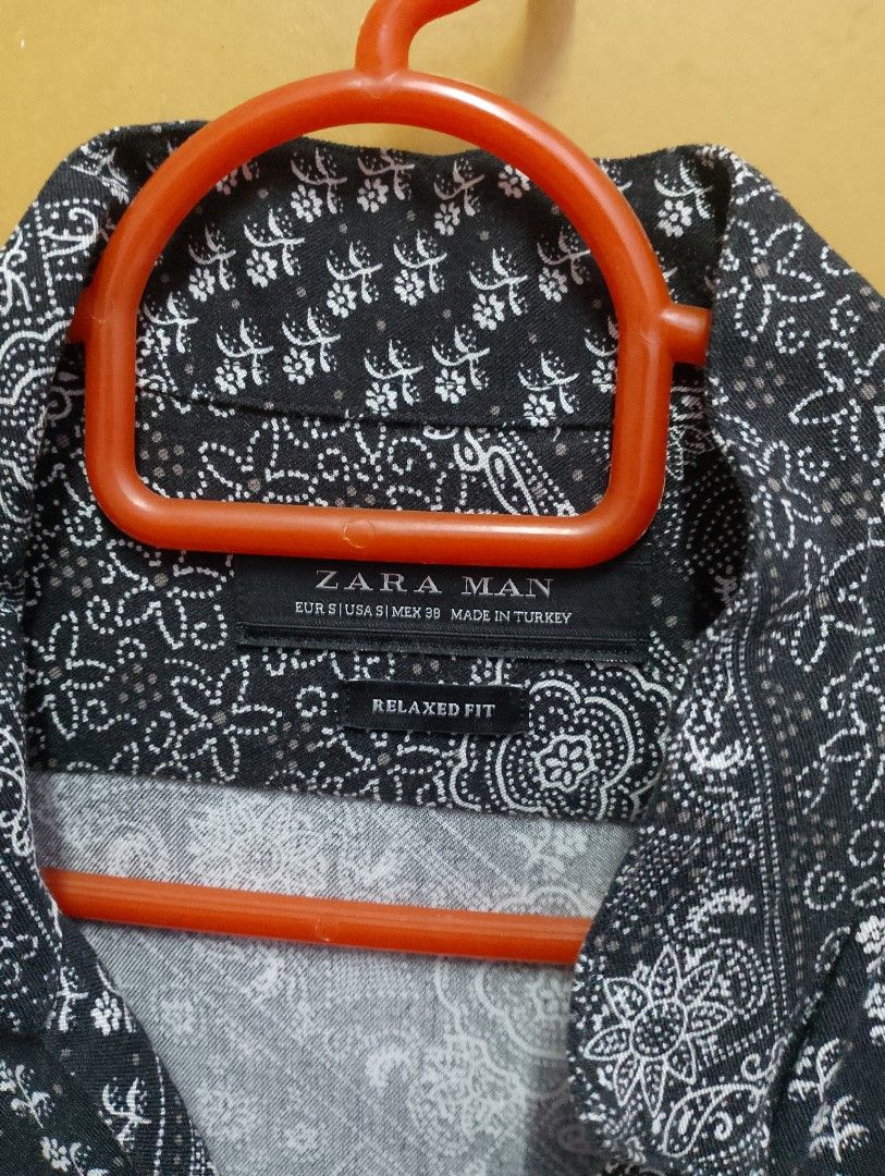 Zara Man Relaxed Fit Shirt, Men's Fashion, Tops & Sets, Formal Shirts on Carousell