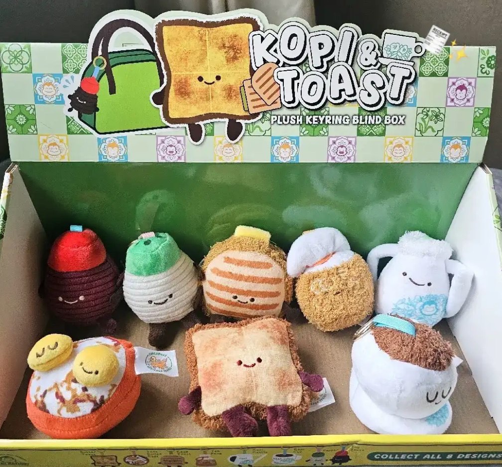Playnation x Kopi & Toast Blind Box FULL SET (8 pcs) – SOLD OUT ...
