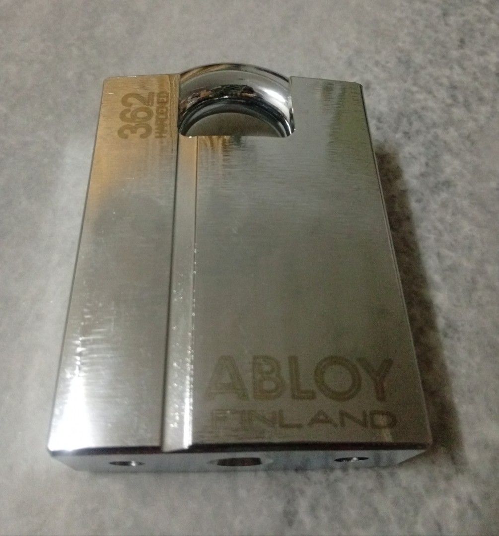 Abloy Protec2 PL 362 Shrouded Hardened Steel Padlock Made in Finland ...