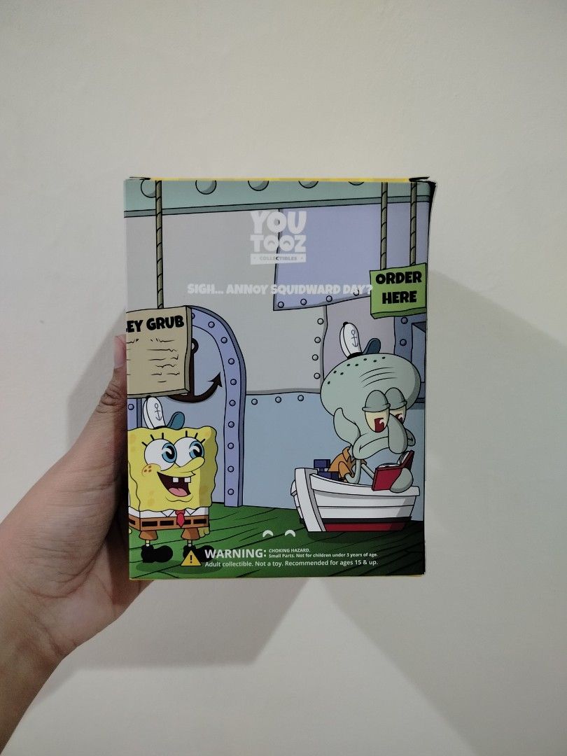 Action Figure Squidward by Youtooz original license by Nickelodeon ...