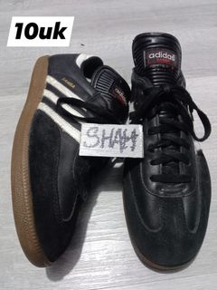 Adidas Samba Black with Stripes, Men's Fashion, Footwear, Sneakers on ...