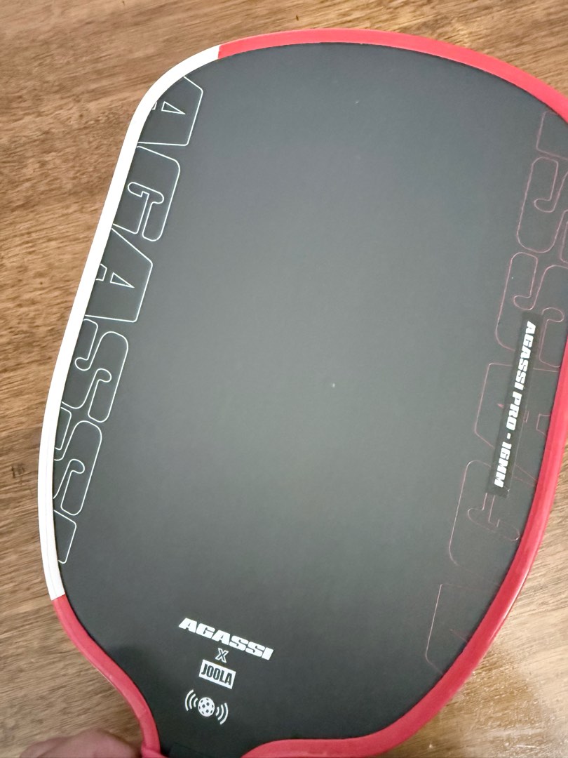 Agassi x Joola Pro 16mm Pickleball Paddle, Sports Equipment, Sports ...