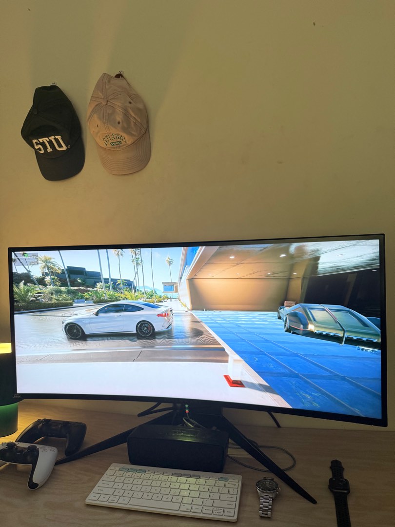 Alienware AW3418DW 34-inch Curved Gaming Monitor, Computers & Tech ...