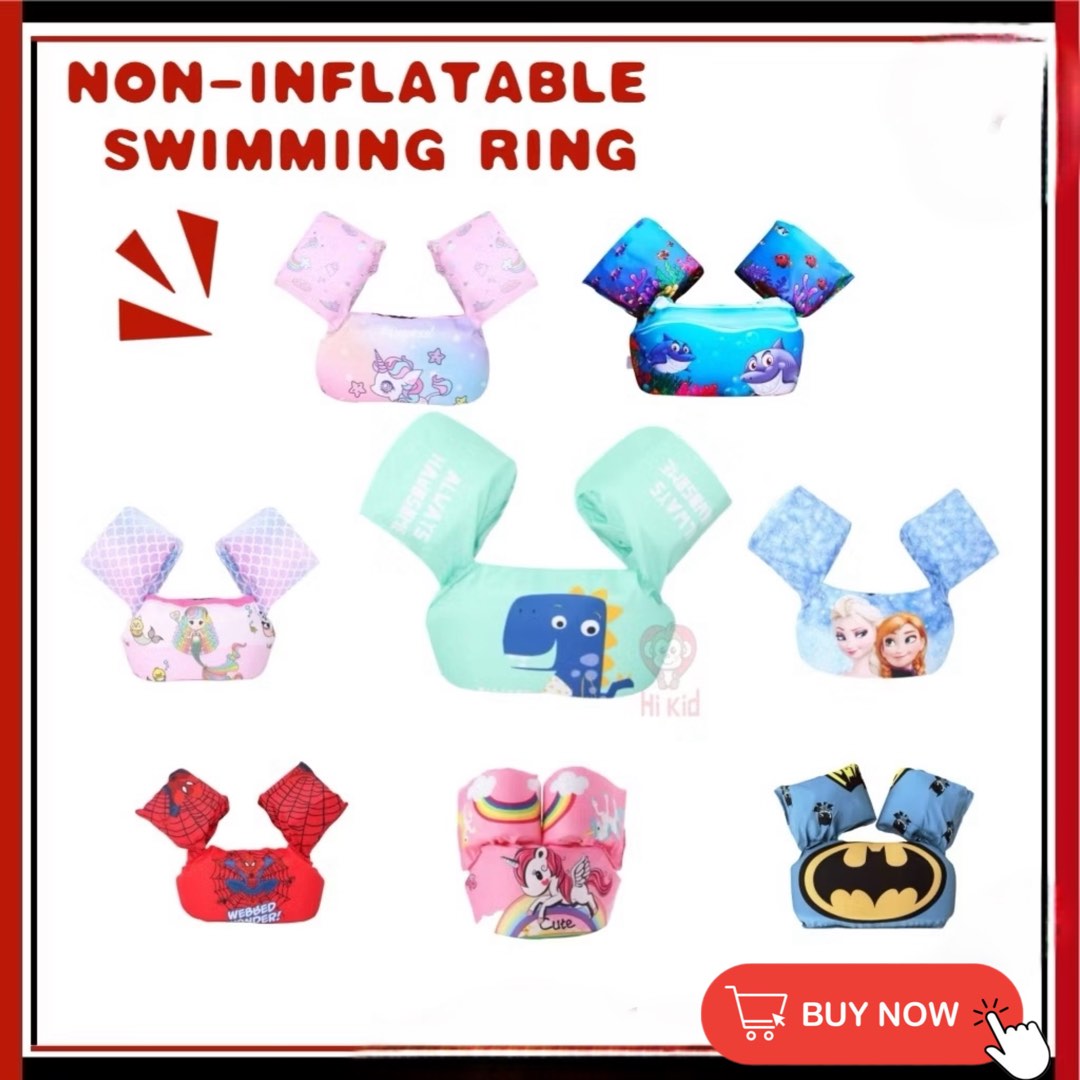Baby Swim Toddler Float Swimming Ring Inflatable Swimming Ring Swim ...