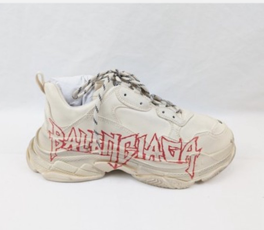 Balenciaga Triple S Graffiti Sneakers, Men's Fashion, Footwear ...
