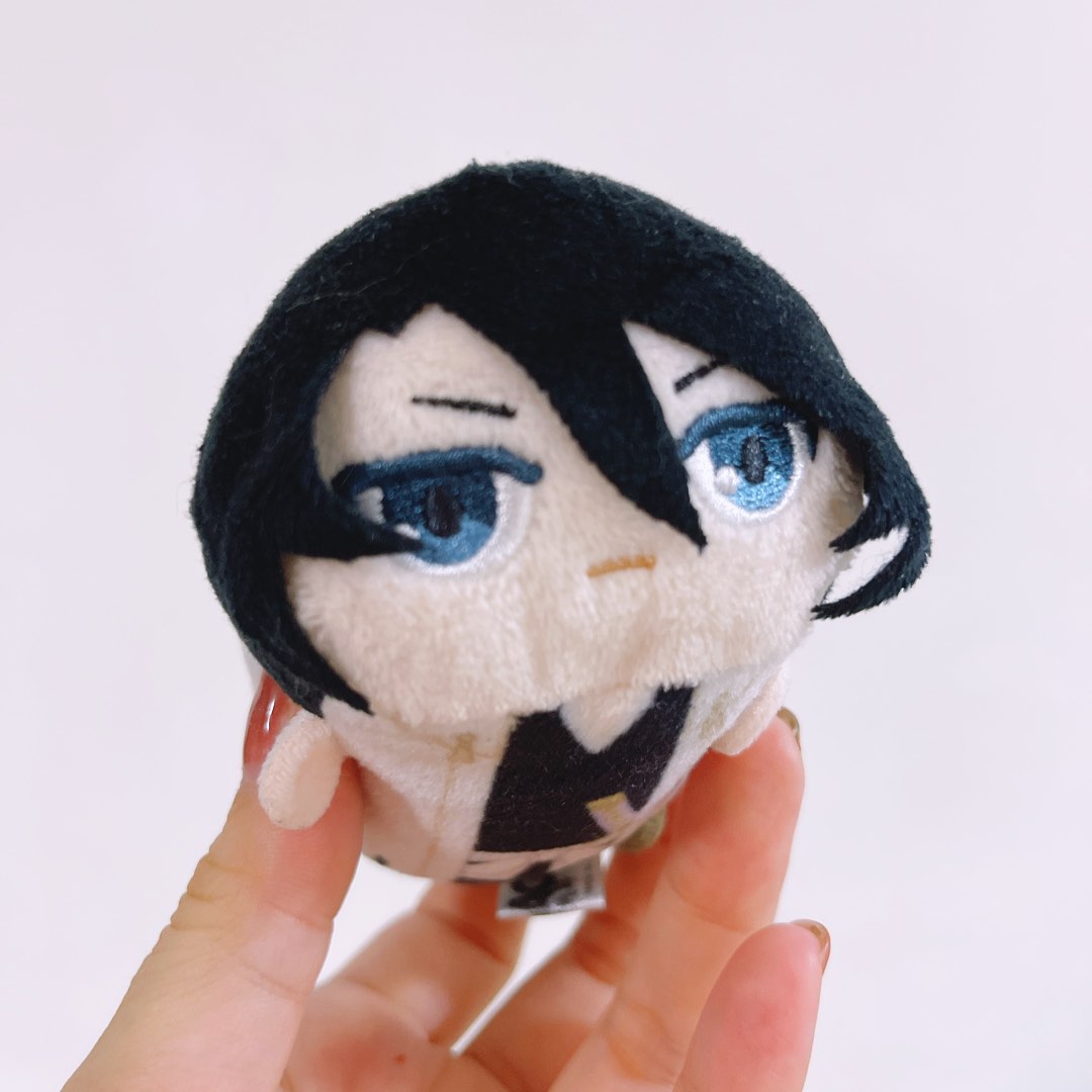 Bleach Kuchiki Byakuya Plushie Keychain - Potekoro Series, Hobbies ...