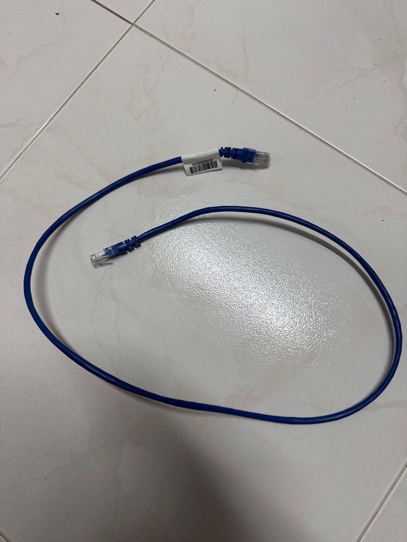 Blue Ethernet Cable, Computers & Tech, Parts & Accessories, Cables ...
