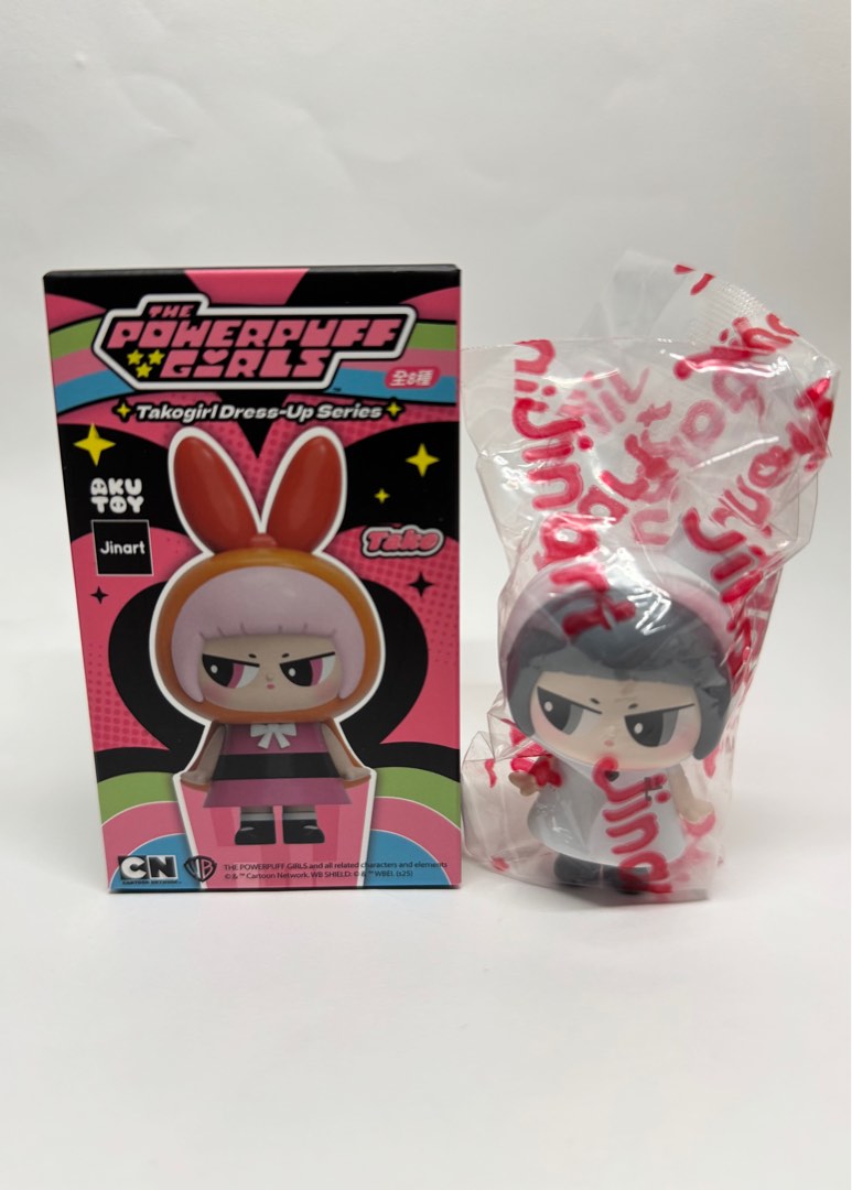 (BNIB) (Confirmed) Powerpuff Girls x AKU TOY Jinart Takogirl Figure ...