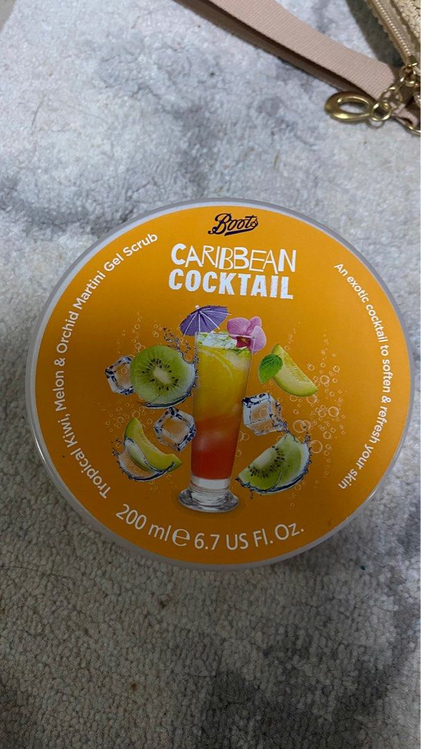 Boots Caribbean Cocktail Gel Scrub 200ml, Beauty & Personal Care, Bath ...