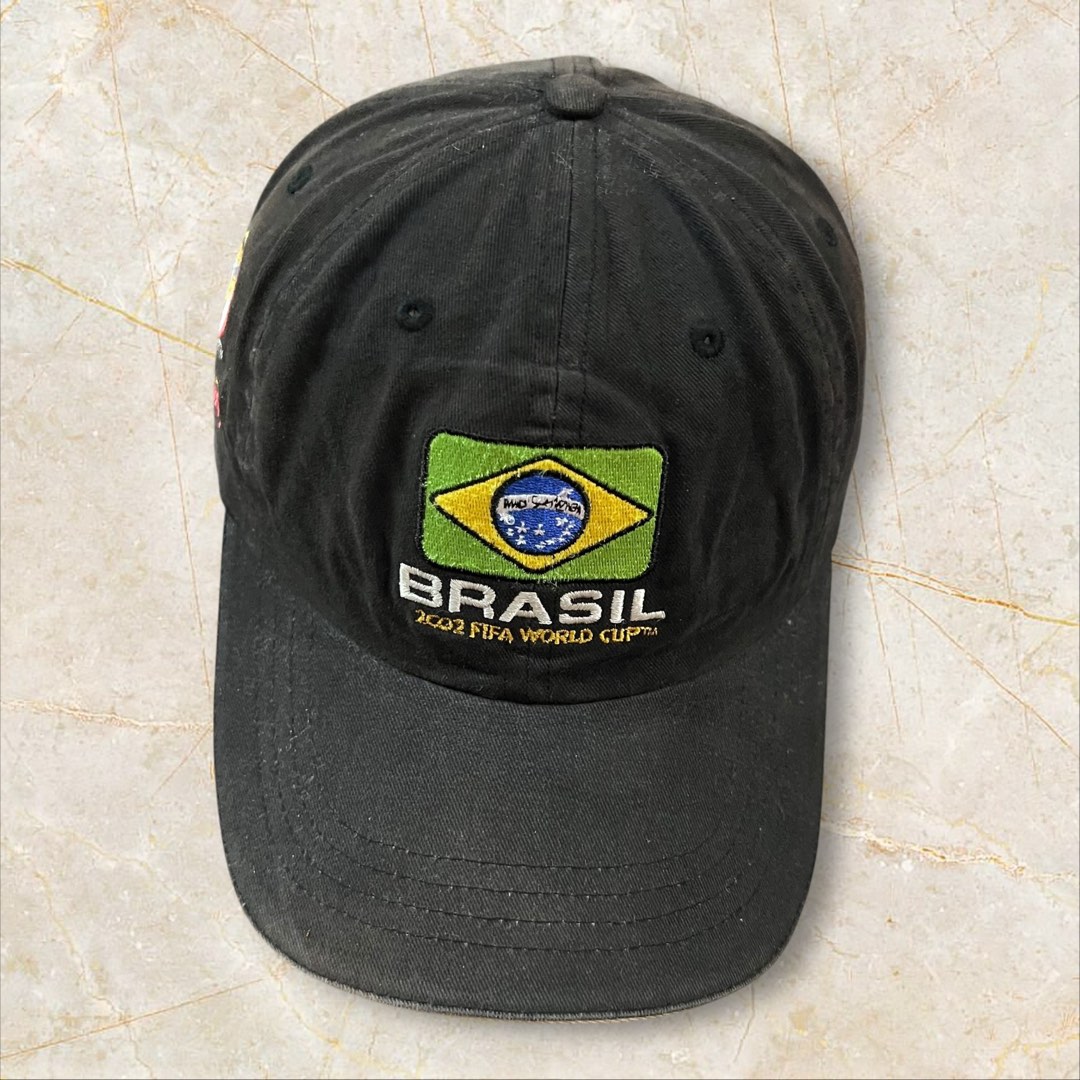 Brasil Fifa World Cup 2002 cap adjustable strap rm38, Men's Fashion ...