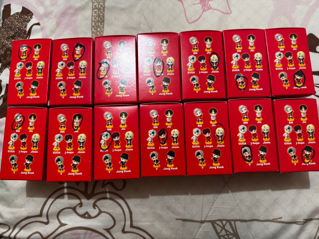 BTS TinyTAN Blind Box Figurines, Hobbies & Toys, Toys & Games on Carousell