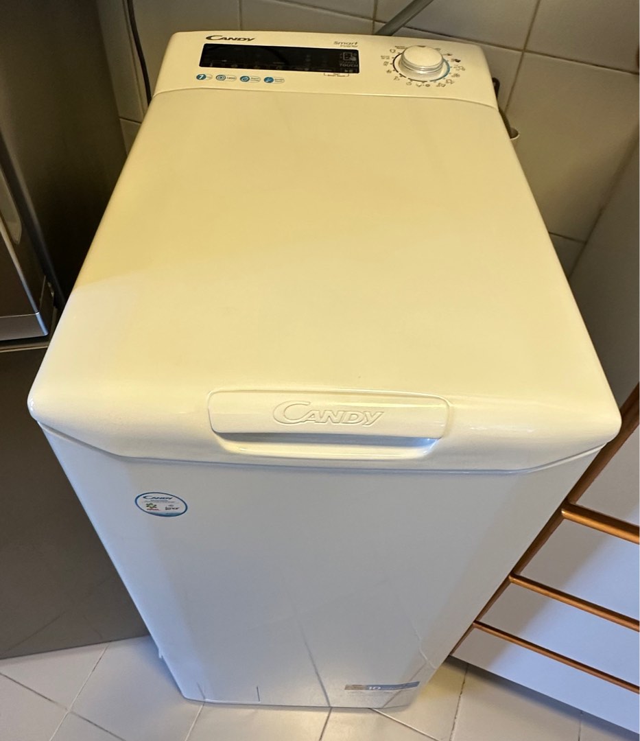 Candy Smart Touch 頂揭式洗衣機, 家庭電器, 洗衣機及乾衣機 - Carousell