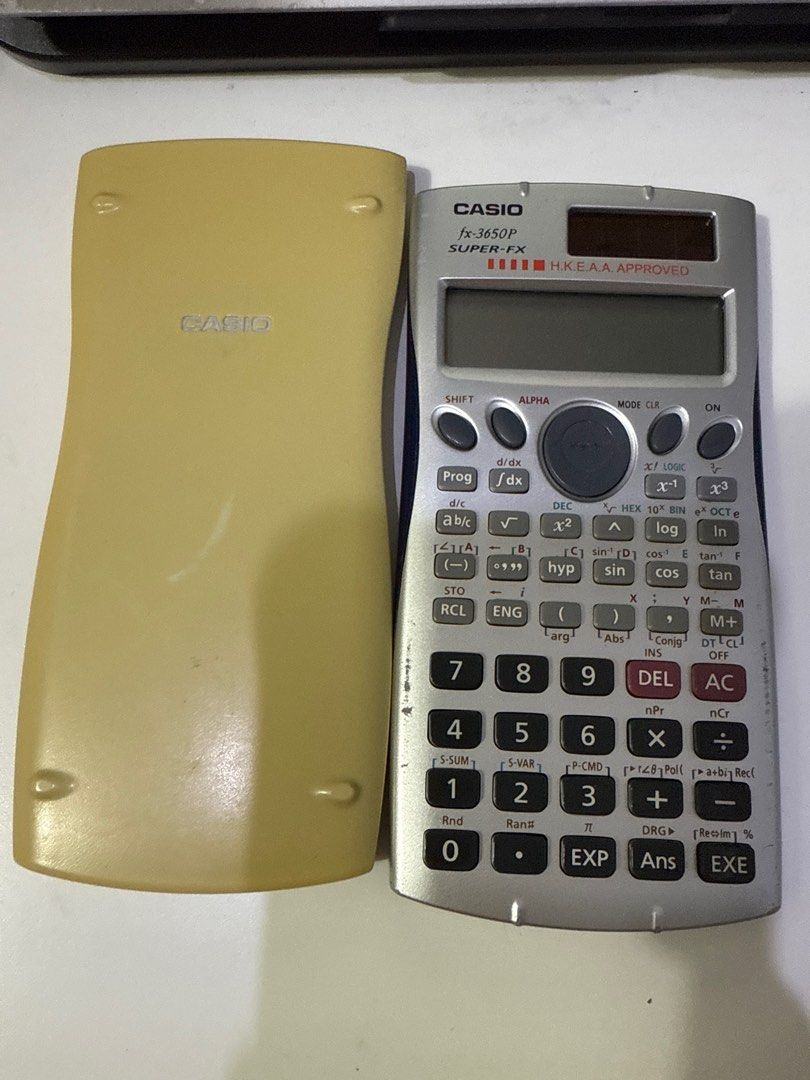 Casio fx-3650P Scientific Calculator, 興趣及遊戲, 手作＆自家設計, 文具 - Carousell