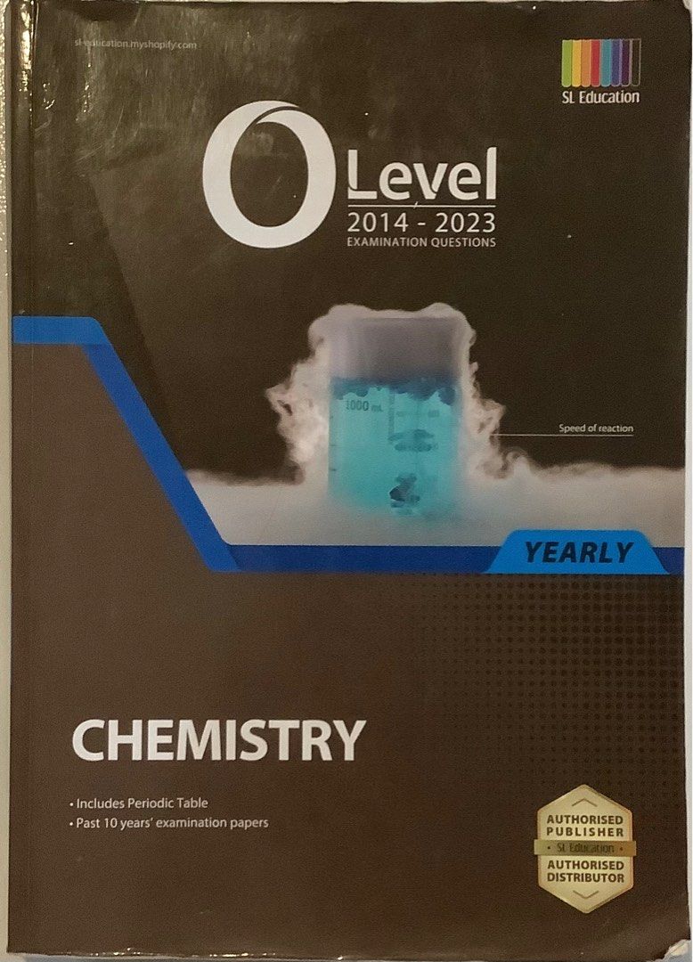 Chemistry O Level Bundle Pack, Hobbies & Toys, Books & Magazines ...