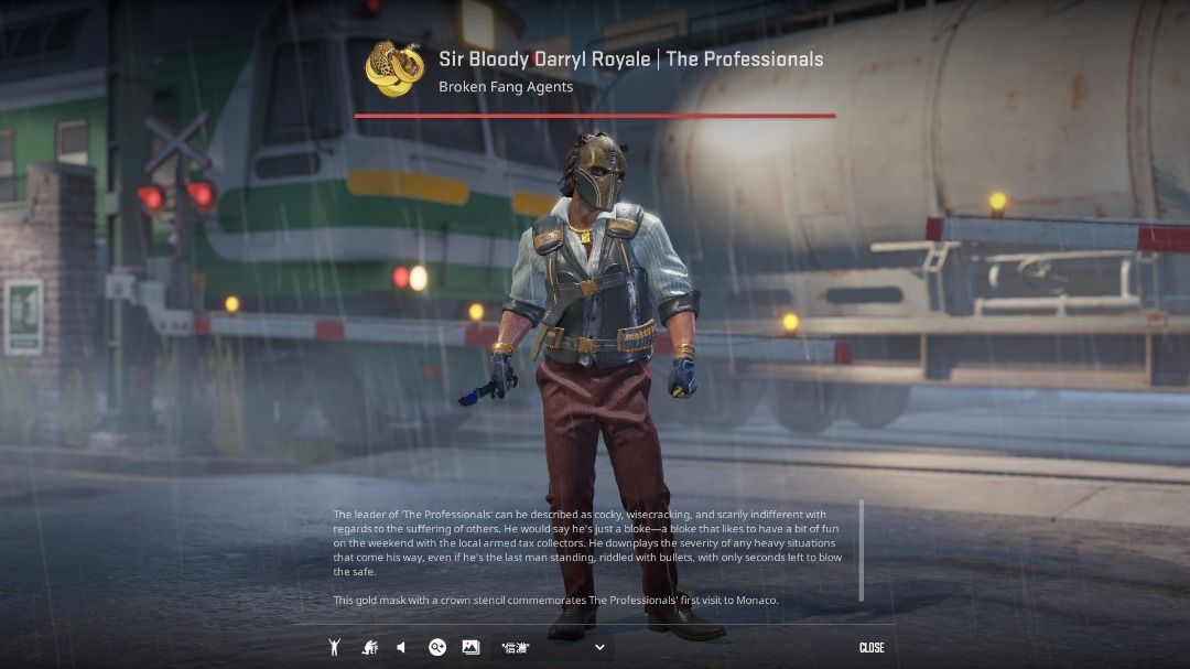 CS2 Counter-Strike 2 Sir Bloody Darryl Royale Agent, Video Gaming ...