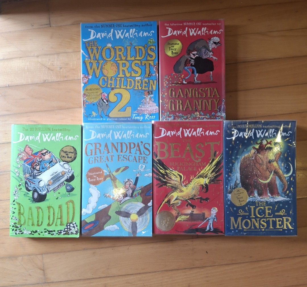 David Walliams Books - The World's Worst Children, Gangsta Granny,bad ...