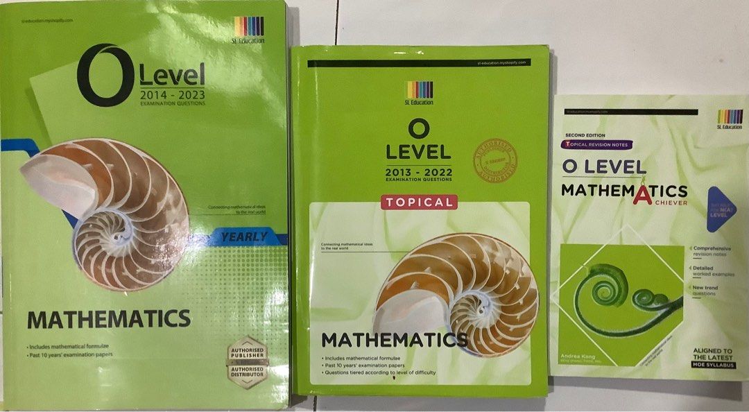 E Math O level Bundle Pack, Hobbies & Toys, Books & Magazines ...