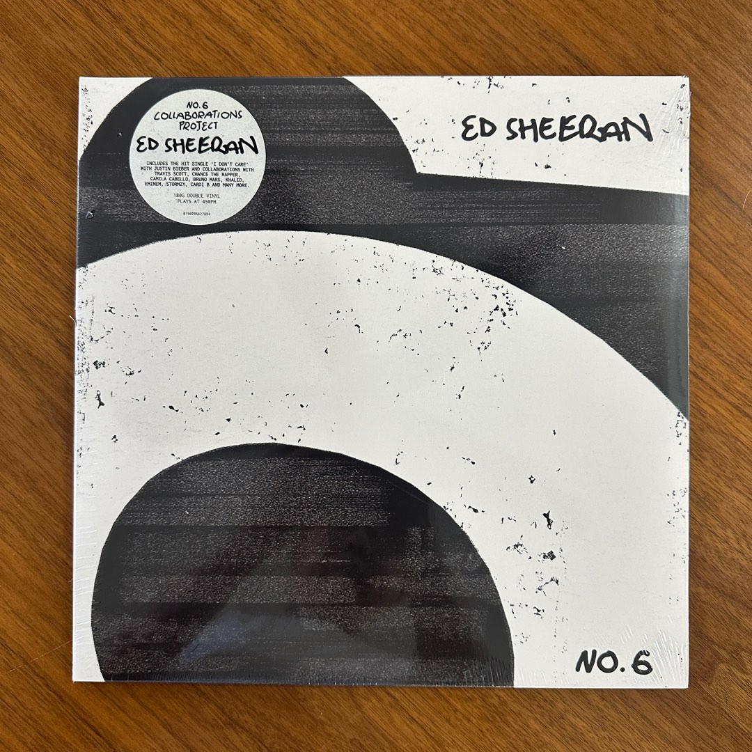 Ed Sheeran - No.6 Collaborations Project Vinyl, Hobbies & Toys, Music ...