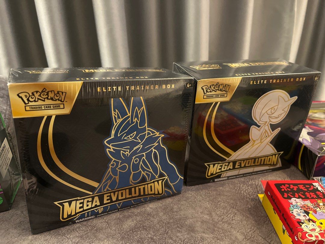 ETB x2box Pokemon Mega Evolution Elite Trainer Box, Hobbies & Toys ...